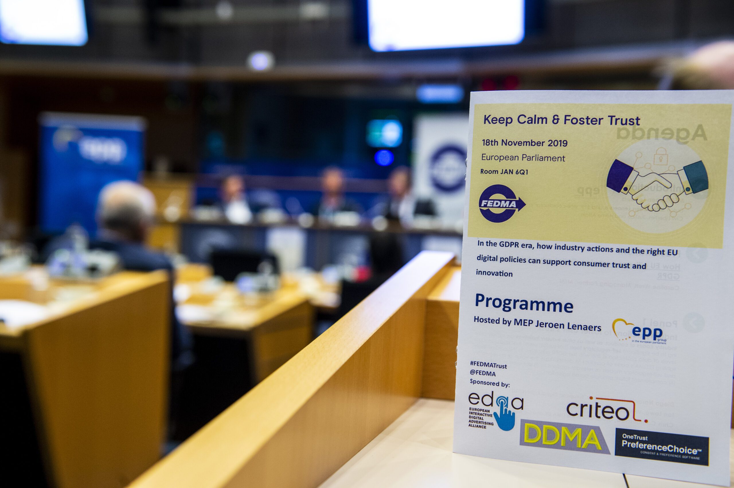 FEDMA to discuss industry efforts to foster trust at European ...